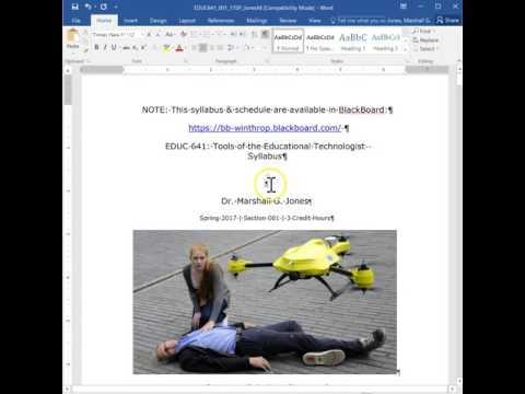 Formatting Marks in MS Word