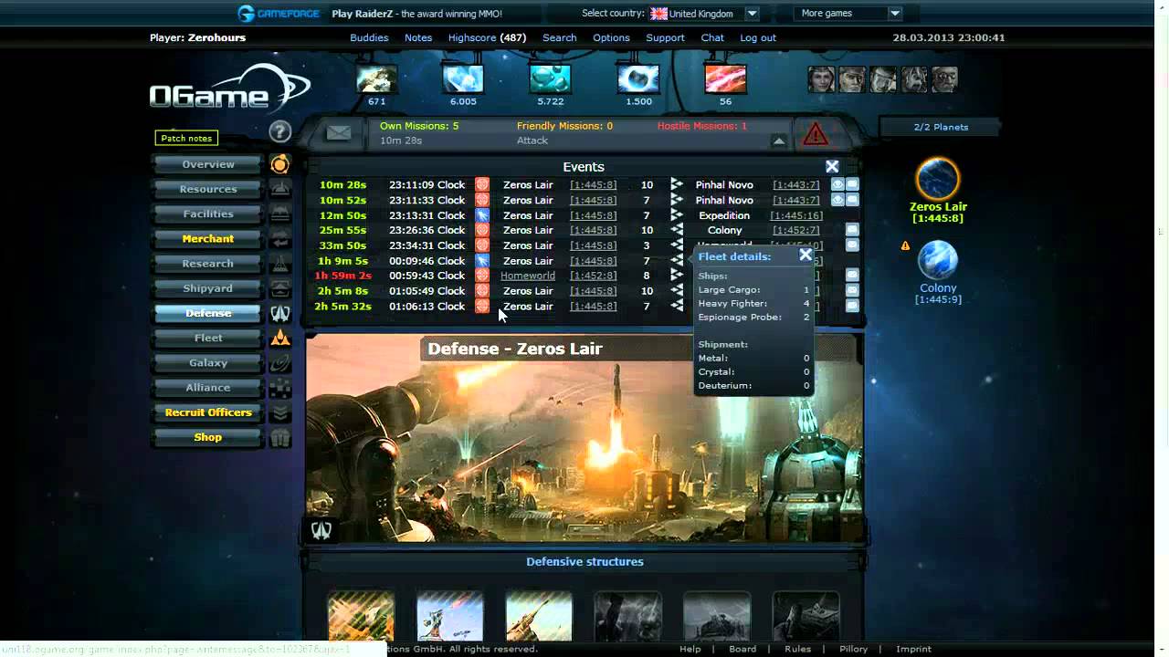 Ogame, Special 4, Inner Ninja