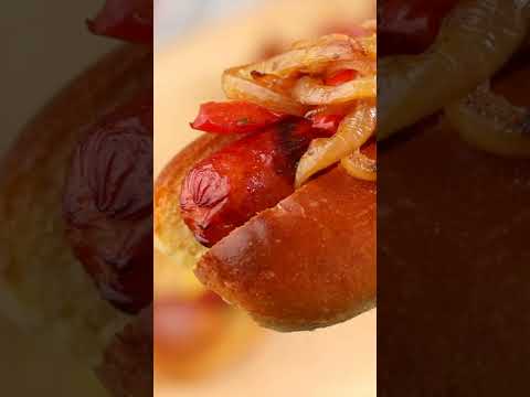 Air Fryer Hot Dogs | The BEST Hot Dog Ever.