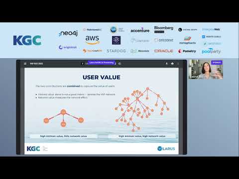 KGC 2022 Talk: 'Determining The Value Of Users For A Payment App: The YAP Case Study'—Laura Arditti