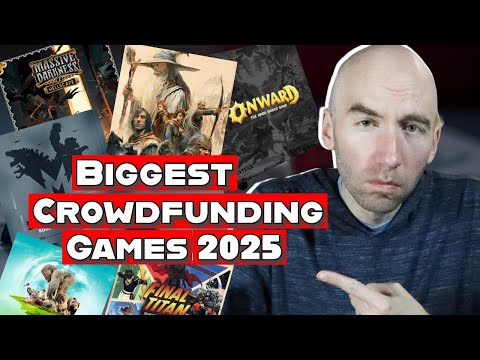The Top 20 Anticipated Crowdfunding Board Games (2025)!!