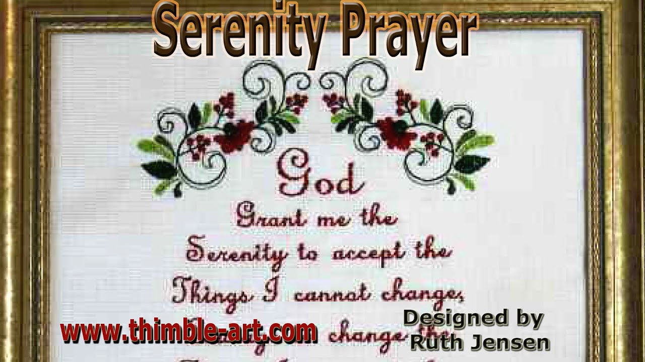 Serenity Prayer