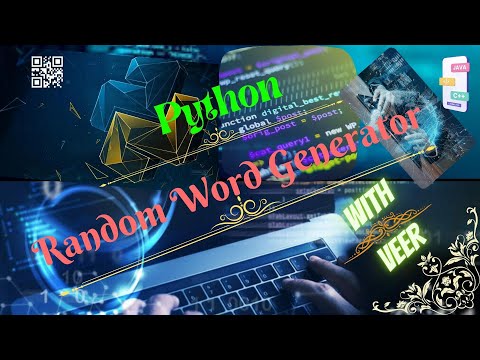 PYTHON - RANDOM WORD GENERATOR