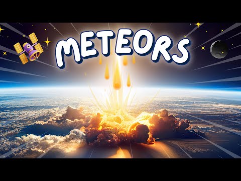 Learning METEOR in a FUN way : Educational Videos for Kids, Kindergarten & Toodlers ☄️💥