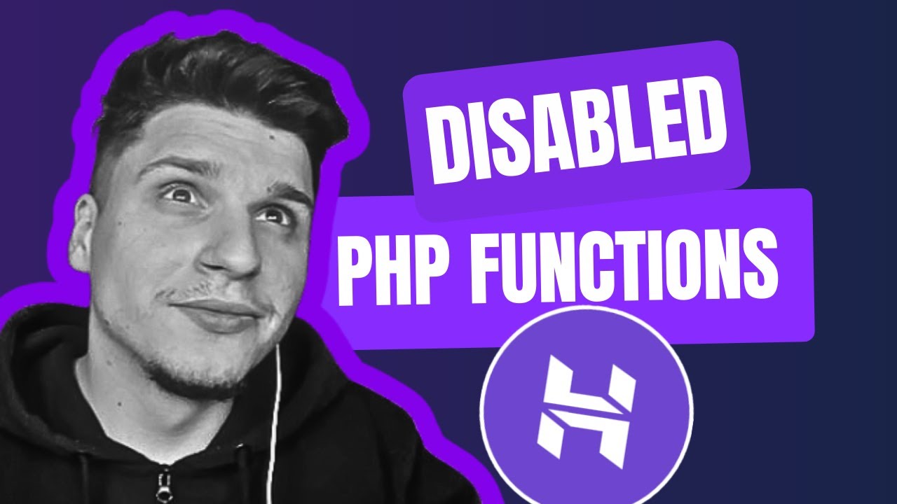 How Do I Disabled Php Functions Onhostinger Website Builder