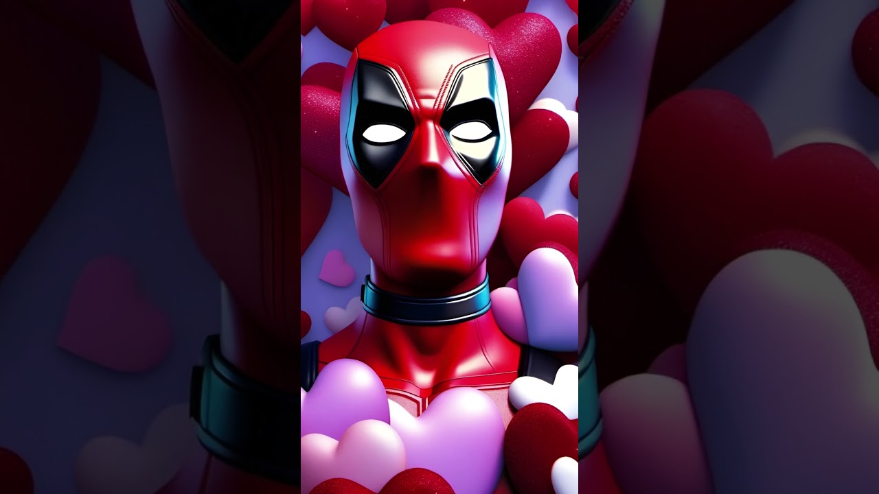 HAPPY VALENTINES DAY FROM DEADPOOL | Fan Art | #fanart #valentinesday  #deadpool