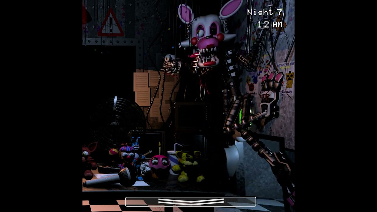 Mangle FNaF Voice Line Animated