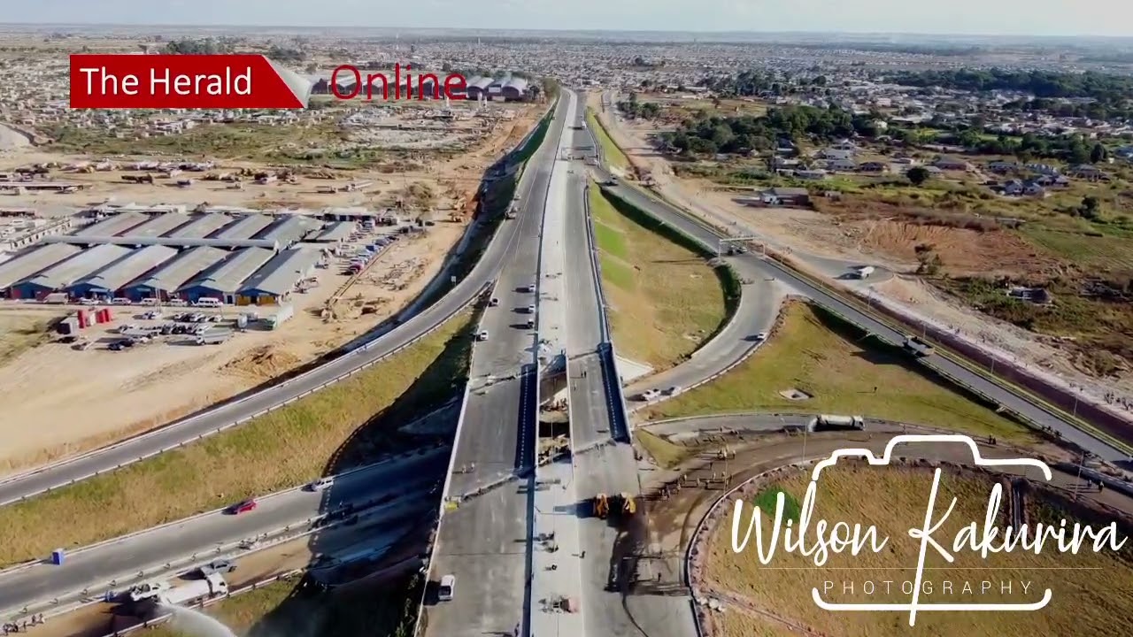 Arial view of the Trabablas Interchange in Harare - herald