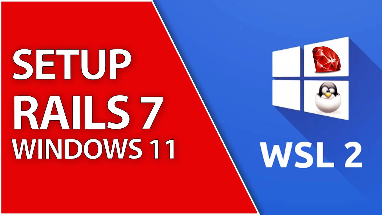 How I Run Rails 7 On Windows 11 | Ruby On Rails WSL With GUI Setup Guide