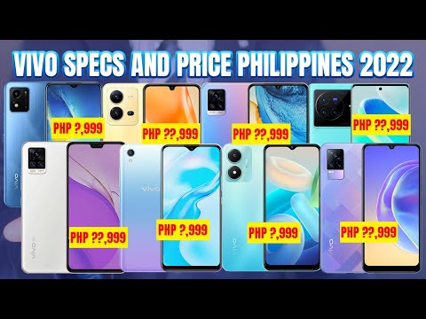 VIVO SMARTPHONE PRICELIST PHILIPPINES 2022