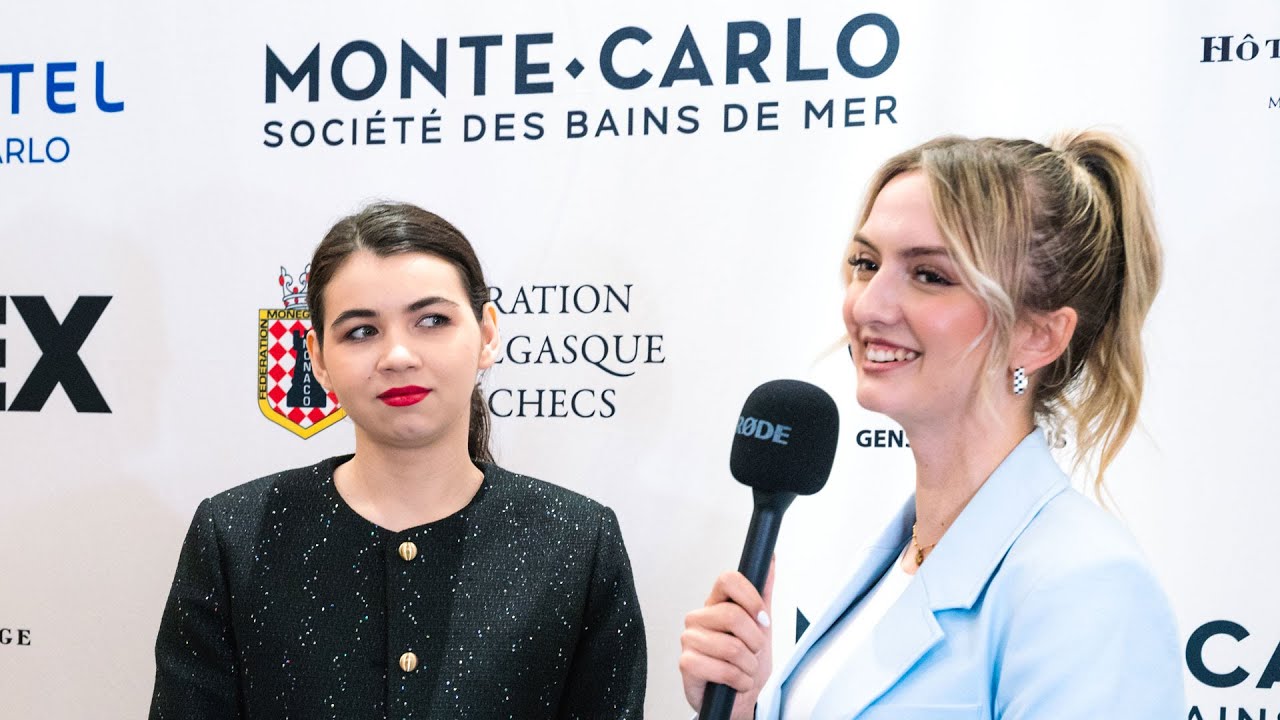 Monaco: Interview with Aleksandra Goryachkina | Round 6