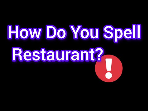 Restaurant spelling|Restaurant ki spelling|Restaurant ka spelling||spelling of restaurant
