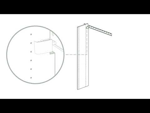Installing Wall Mounted Dakota Closets