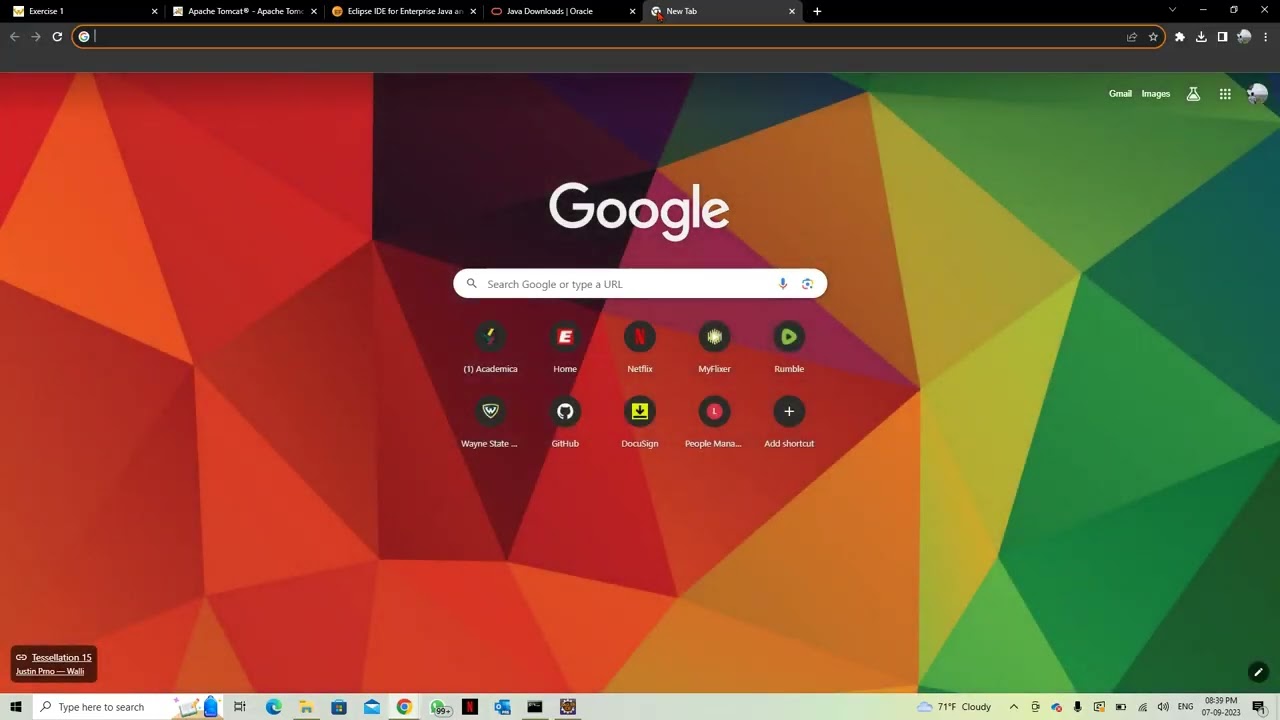 Installing Java Jdk, Eclipse and Tomcat