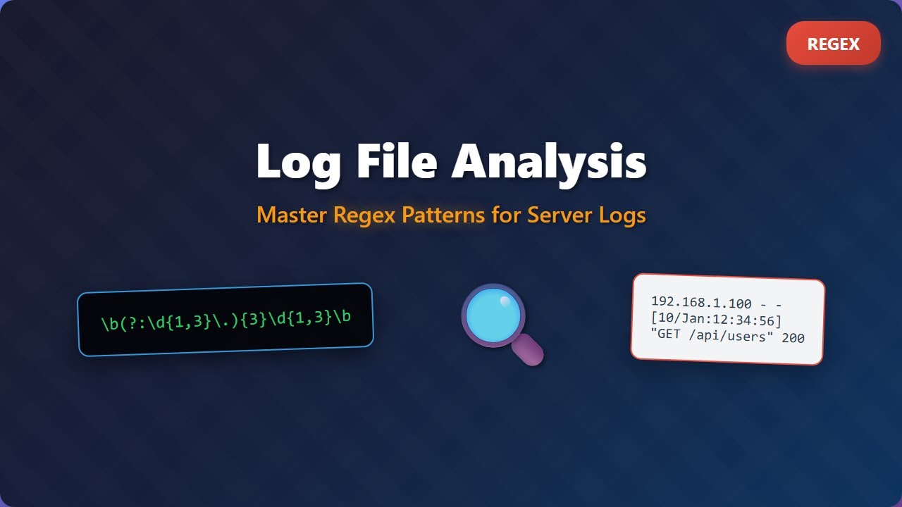 Log File Analysis with Regex: Extract Data Like a Pro!