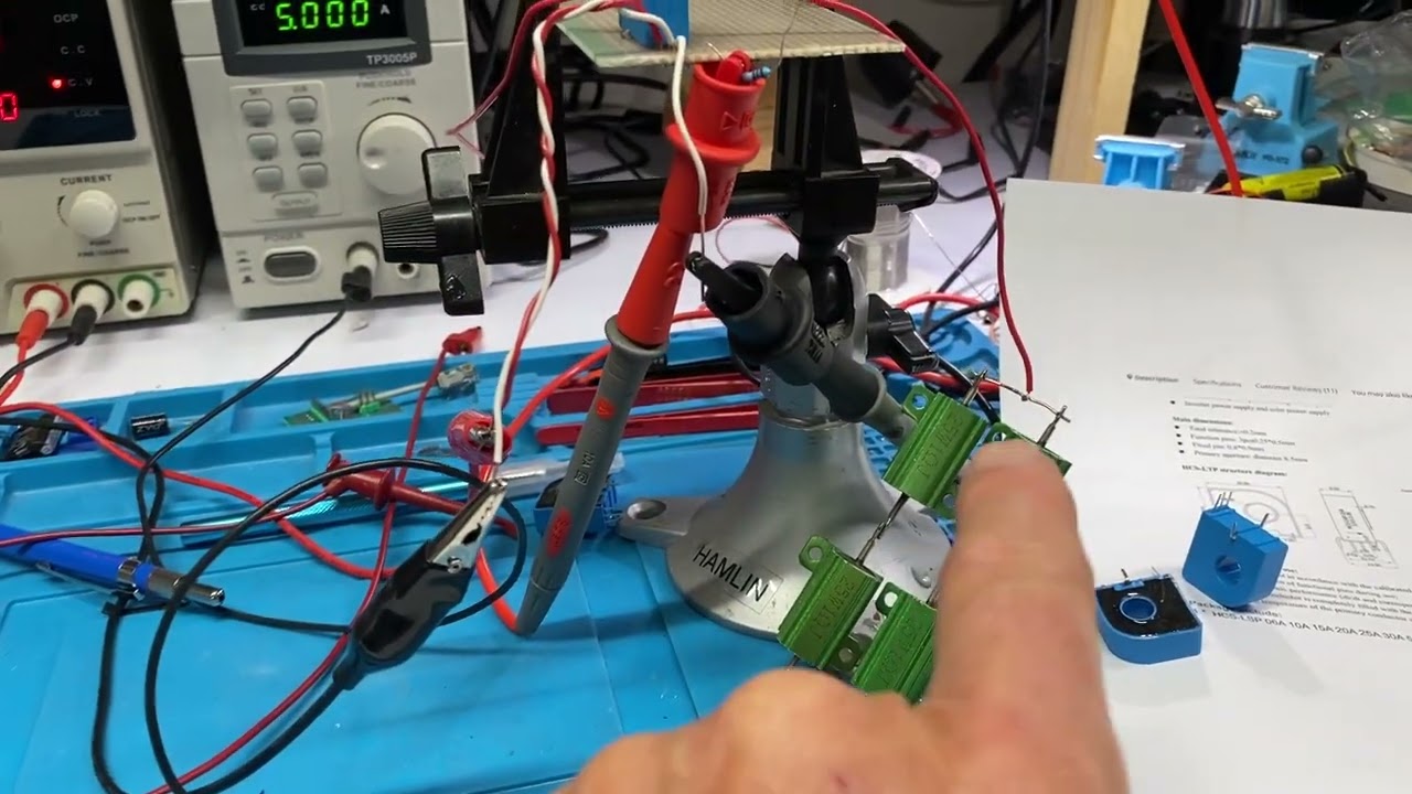 AliExpress Hall DC Current Sensor test