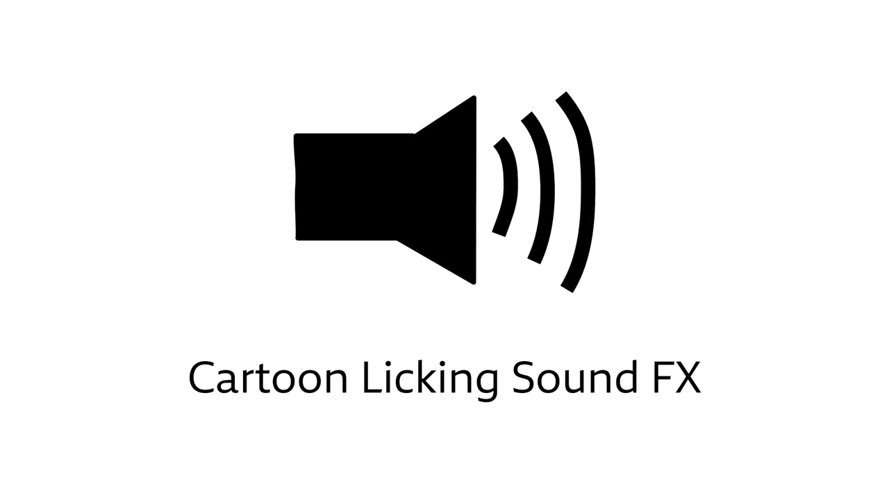 My Own SFX: Cartoon Tongue Licking