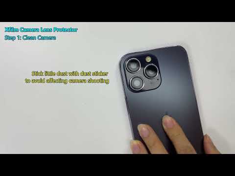 Xfilm Camera Lens Protector for iPhone 14 Pro / iPhone 14 Pro Max