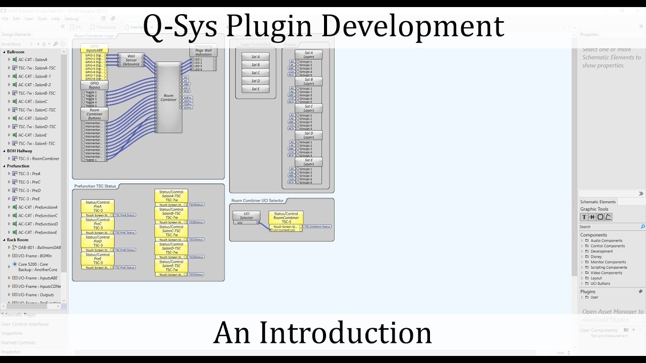 Q-Sys Plugin Development: The Basics