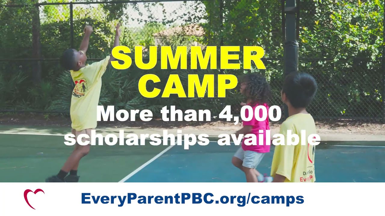 How to apply for Palm Beach County summer camp scholarships!