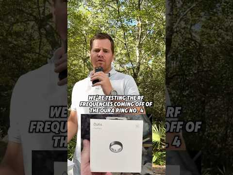 Oura Ring 4 EMF and Airplane Mode Test