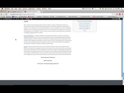 How to Start a Partnership (GP|LP|LLP) in Virginia | VA State Corporation Commission