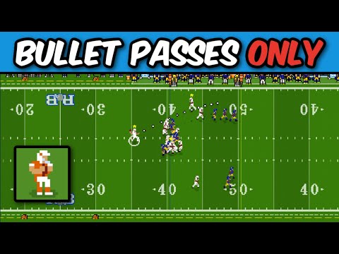 Retro Bowl But I Can ONLY Throw Bullet Passes