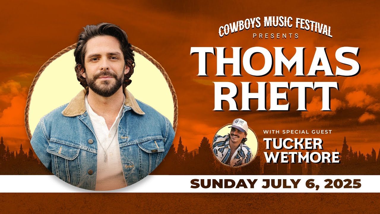 THOMAS RHETT + TUCKER WETMORE Tickets at Cowboys Park in Calgary by ...