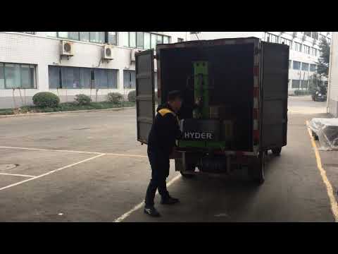 Unloading a pallet WITHOUT a forklift