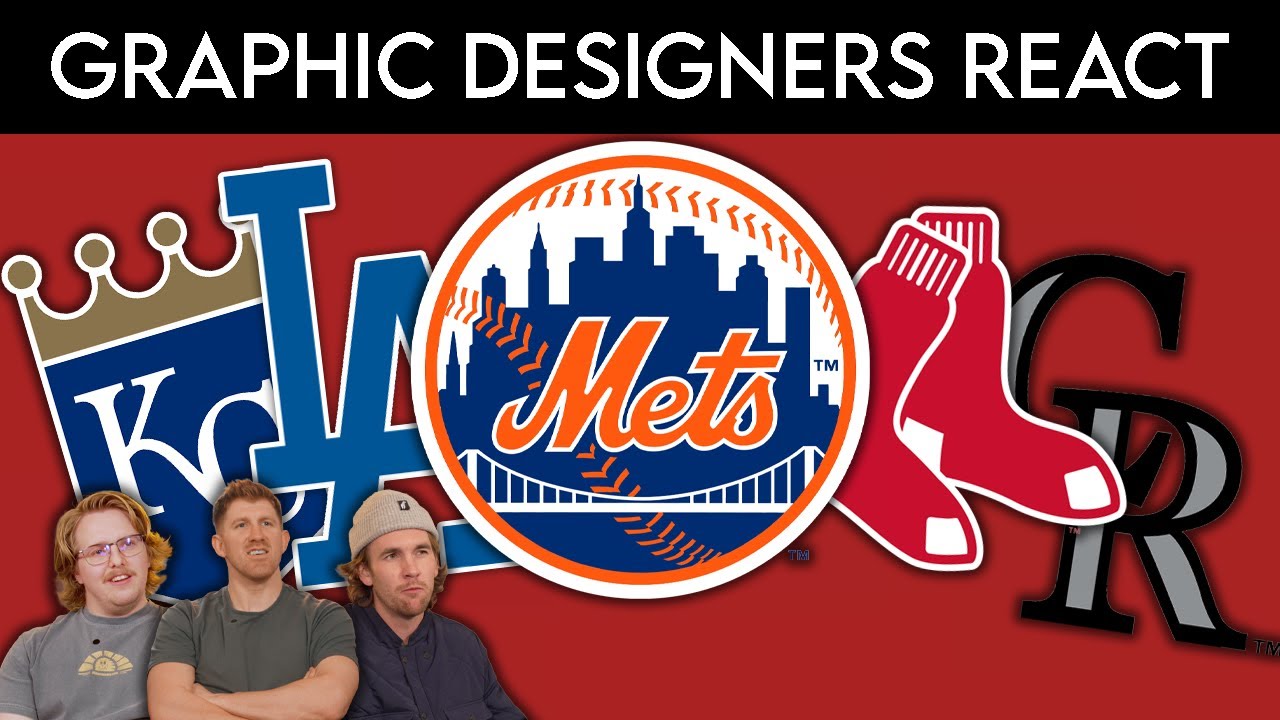 Graphic Designers React to MLB Logos | Part 1