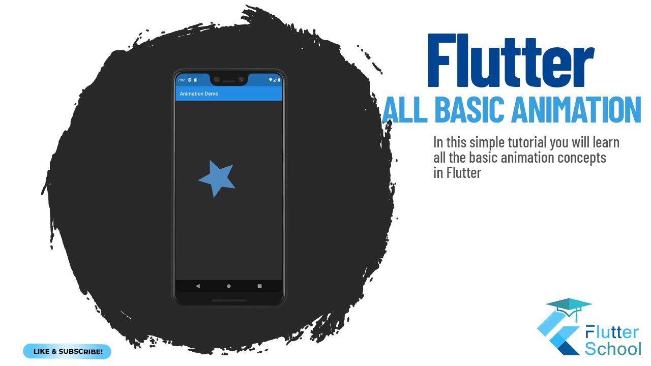 All basic Flutter animations in just seven minutes(flutter animation)