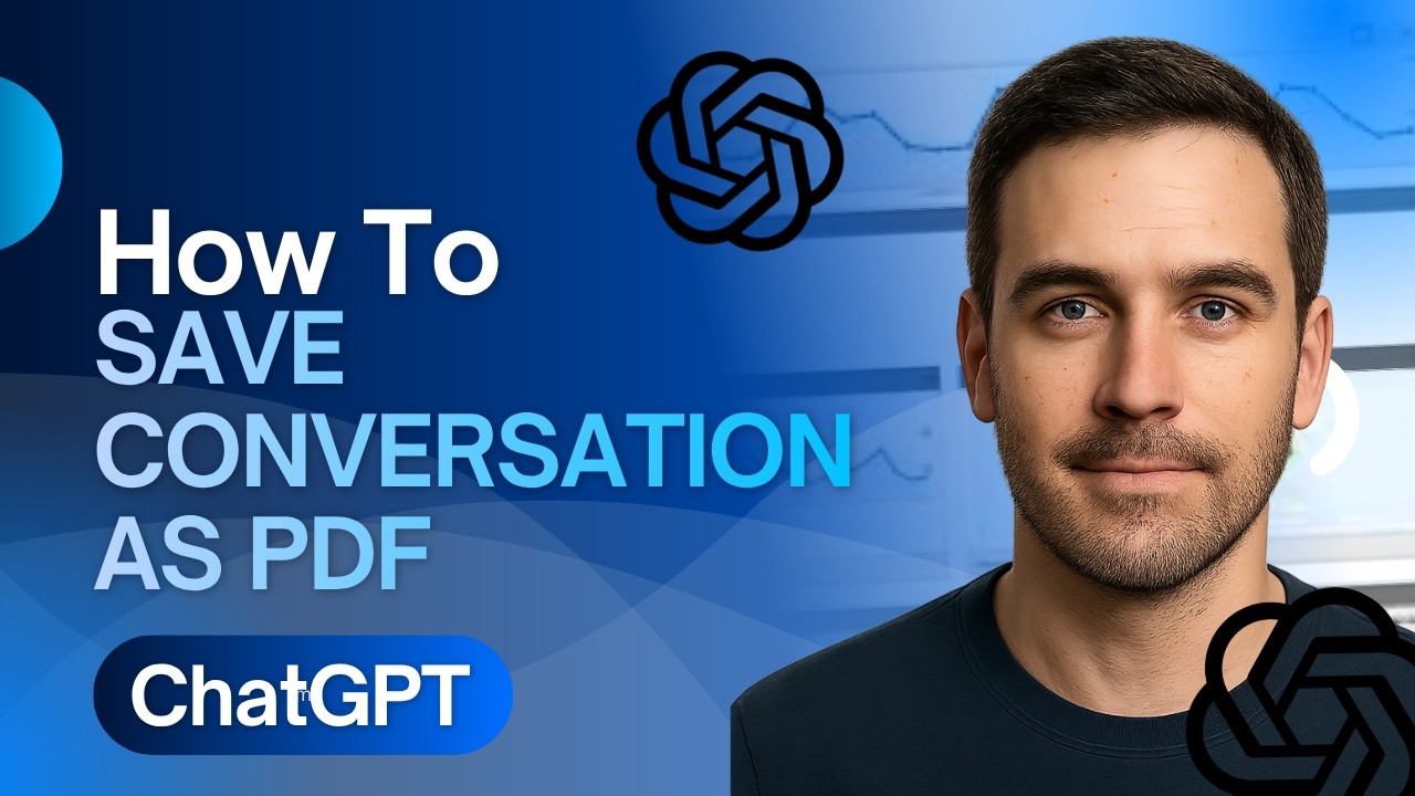 How to Save ChatGPT Conversation as PDF (Export Chats Easily) | ChatGPT 2026