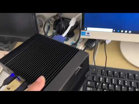 Industrial mini pc GT1000 with dual com rs232 dual lan port. External SIM card slot. HDMI VGA