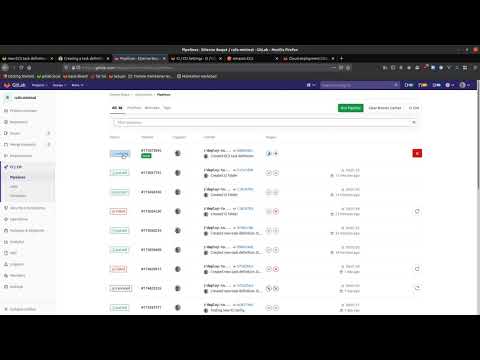 New ECS task definition based on a local JSON file