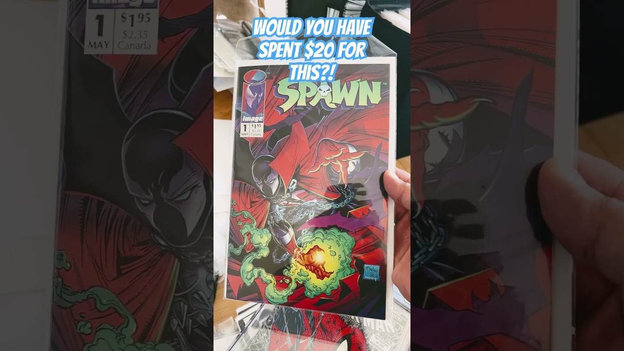 Spawn #1 Comic Original - Would you buy this?! #shorts #spawn #comics #image
