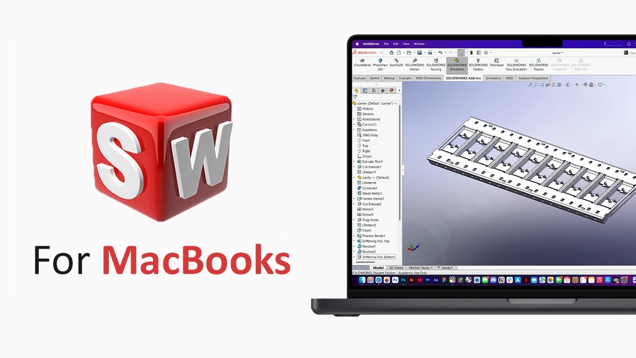 How to Install SolidWorks on M-Series MacBooks with Full Graphics Support