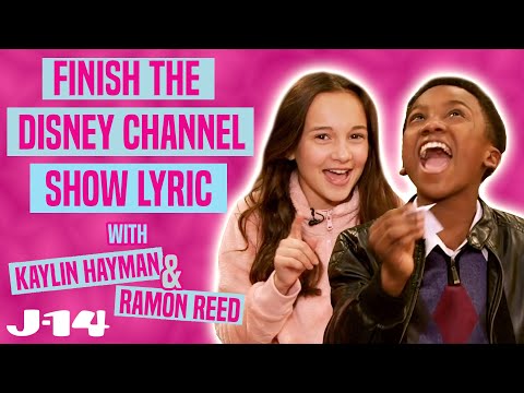 Just Roll With It Stars Sing Disney Channel Theme Songs | Finish The Lyric