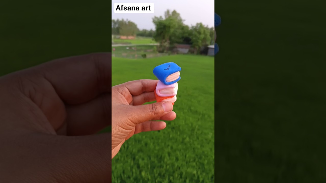 Make a book 📚📚 with Clay #foryou #diy #claycraft #craft #ytshorts #shorts #books #clayart #tranding