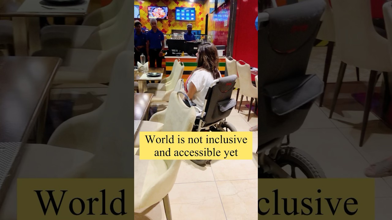 Let’s create accessible spaces| Disability #inclusion