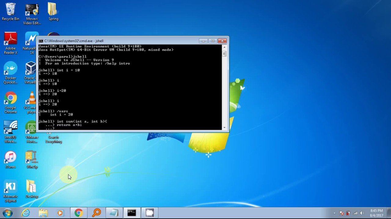 Complete JShell Tutorial with Examples in Java 9