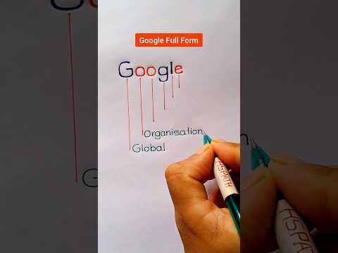 Google Full Form || Full Form of Google #google #shortvideo