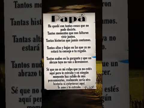 Te extraño papá 😭#viral