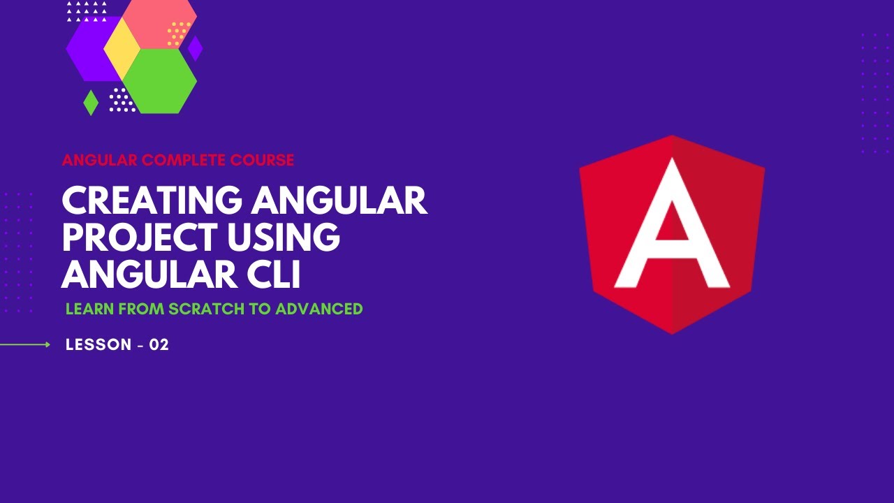2. Creating new Angular project using Angular CLI