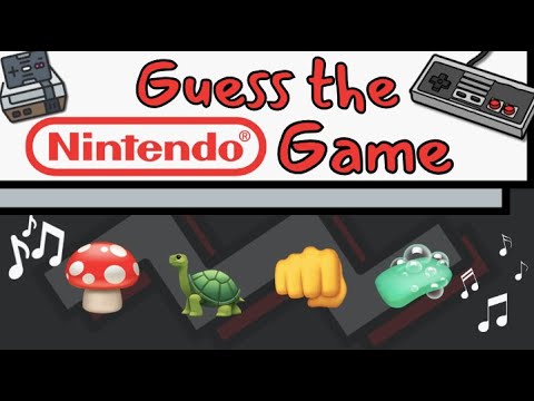 🎮 90s Nintendo Emoji Quiz Song | Can You Guess Them All? | 4K 2025