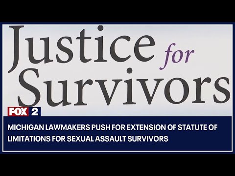 Michigan lawmakers push for extension of statute of limitations for sexual assault survivors