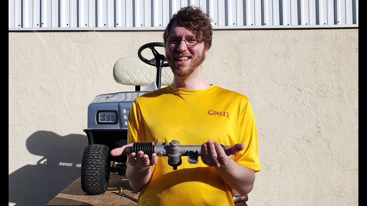 How to Replace the Steering Rack on your Cricket Cart SX3! | Cricket Carts: Small Mini Golf Carts!