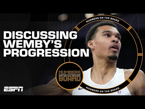 Has Wemby already evolved from being a rookie? | Numbers on the Board