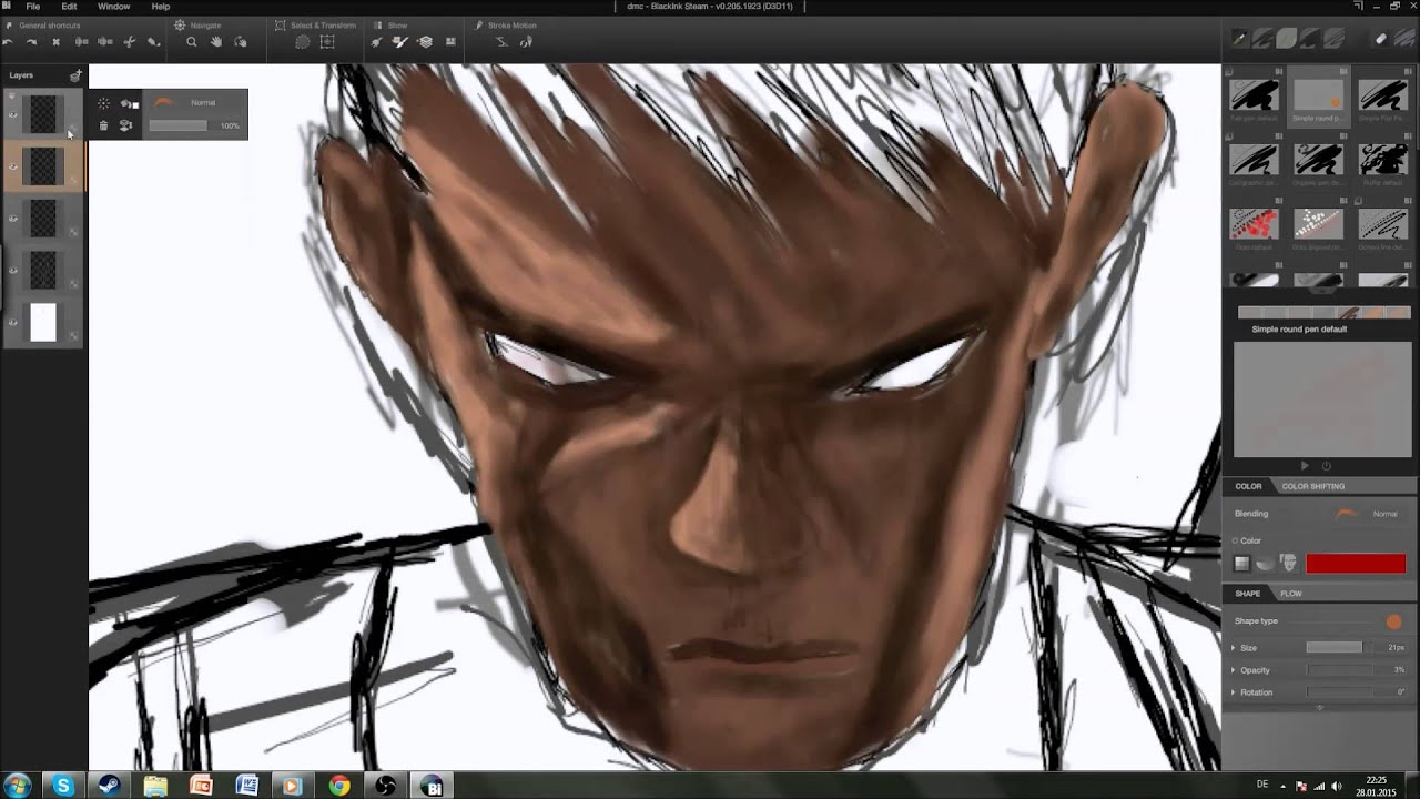 DMC Devil May Cry Dante Fan Art - Speed Art
