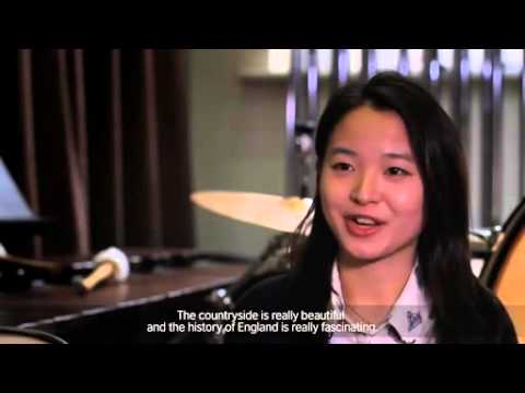 Iris from Taiwan, studying Music in Manchester Education UK
