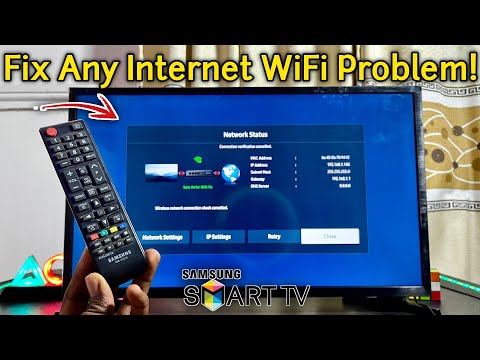 Fix Any Internet WiFi Connection Problem on Samsung Smart TV - 4 Solutions